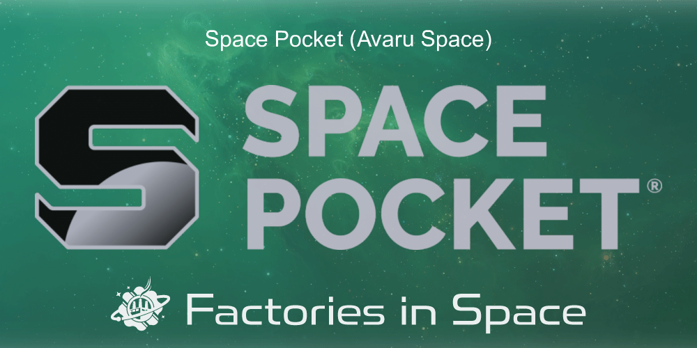 Space Pocket (Avaru Space) - Factories in Space