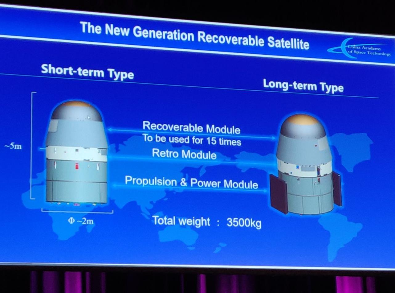 FSW China Recoverable Satellites (Guangmei, Shijian 19, SJ 8, Sj 10 ...
