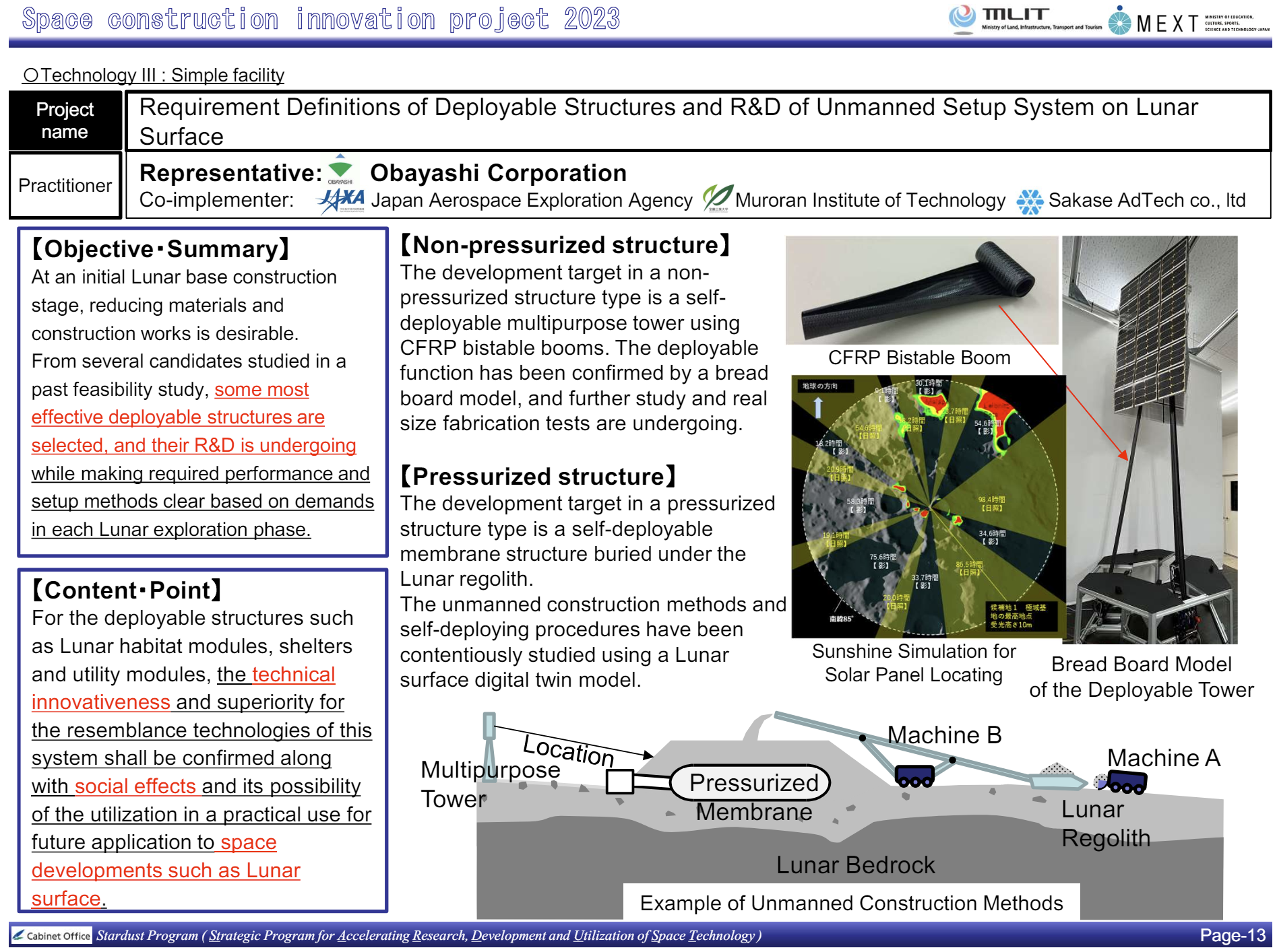 Cargo Transportation & Landers - Factories in Space