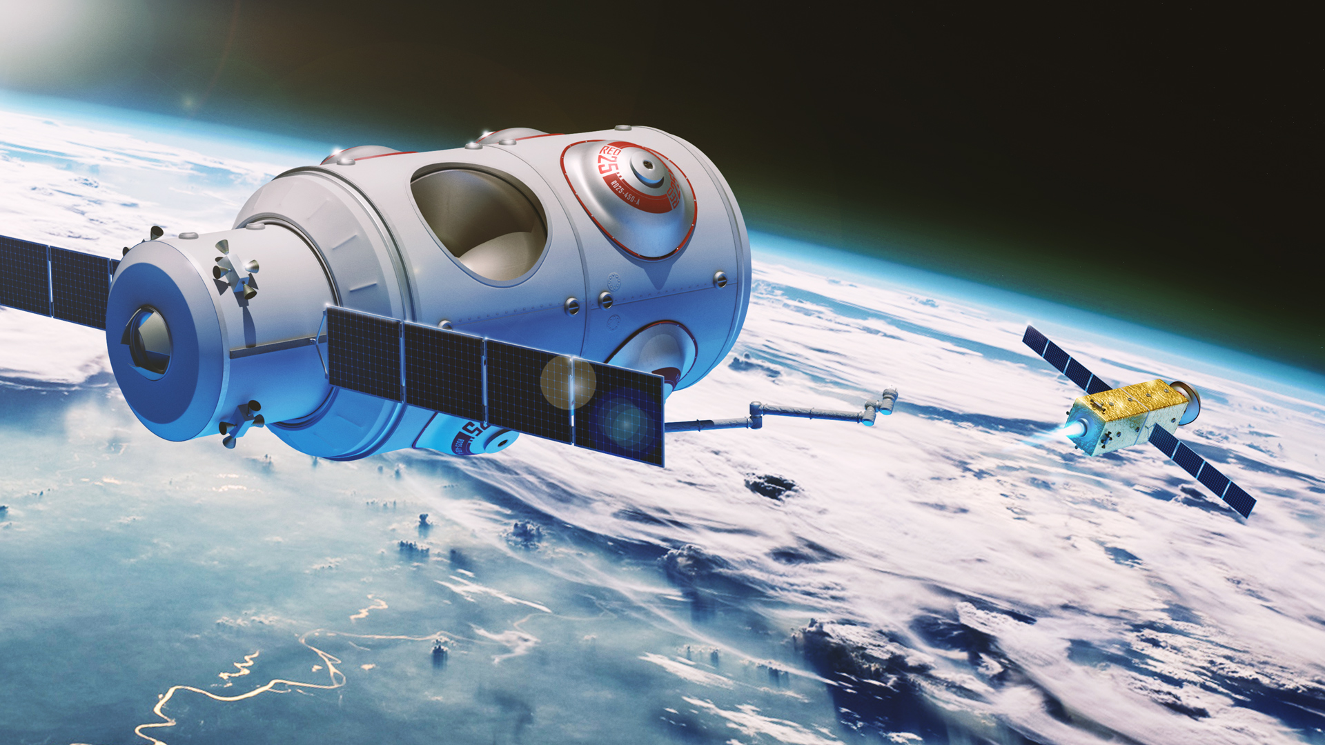 Cargo Transportation & Landers - Factories in Space